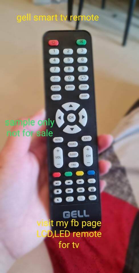 gell smart TV remote, 💯% na gagana sa tv mo | Lazada PH