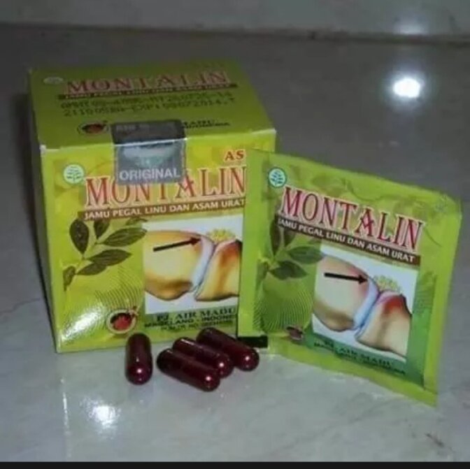 MONTALIN HERBAL CAPSULES 1 BOX 1O SACHET ( 4 capsules) | Lazada PH