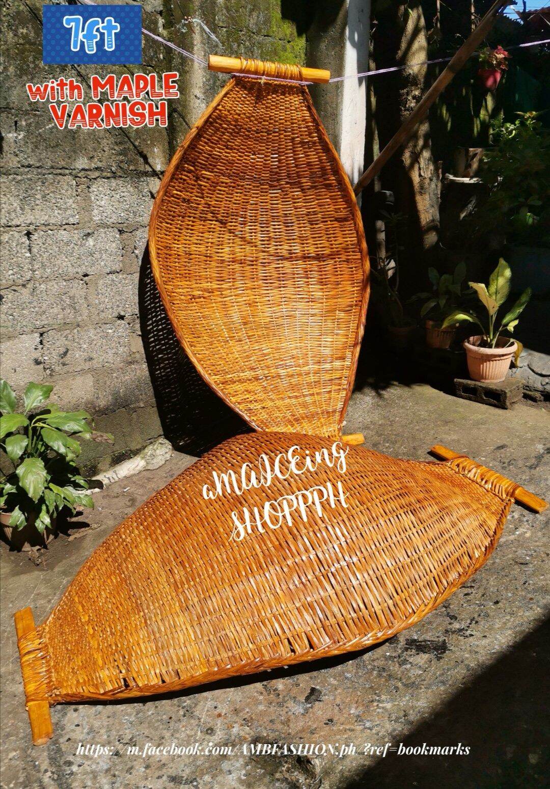 Duyan Yantok - Native Rattan (7FT) for ADULT (good for 2-3 persons ...