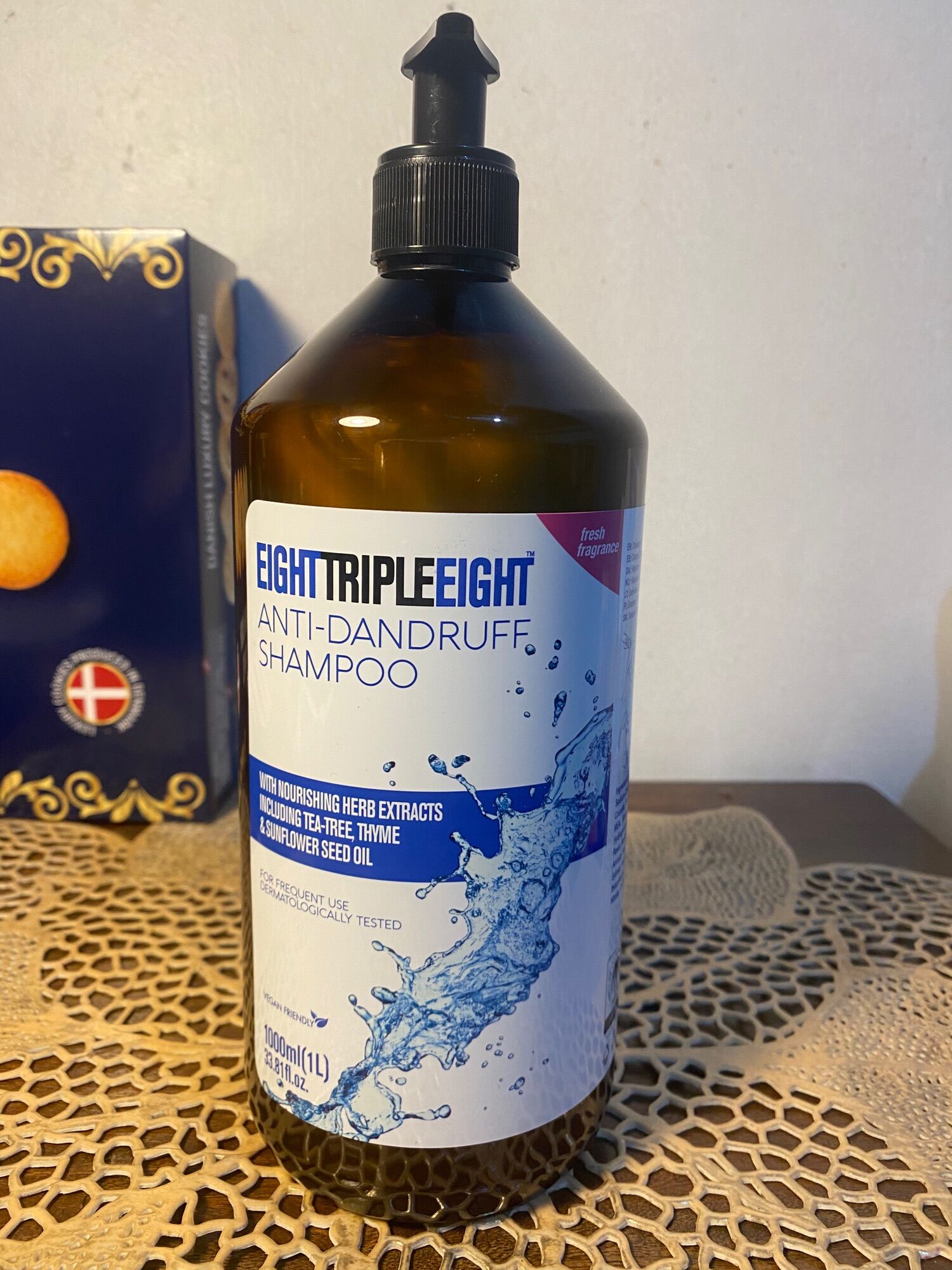 Eight Triple Eight Anti-Dandruff Shampoo 1L | Lazada PH