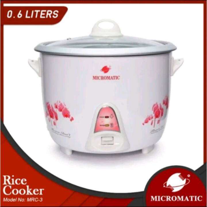 MICROMATIC (0.6L)(1.0L)(1.5L)(1.8L)(2.2L)(2.8L) RICE COOKER (MRC-3-5-8 ...