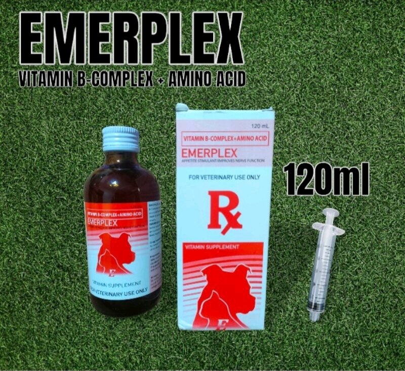 Emerplex Vitamin B-COMPLEX+AMINO ACID. 120ml | Lazada PH
