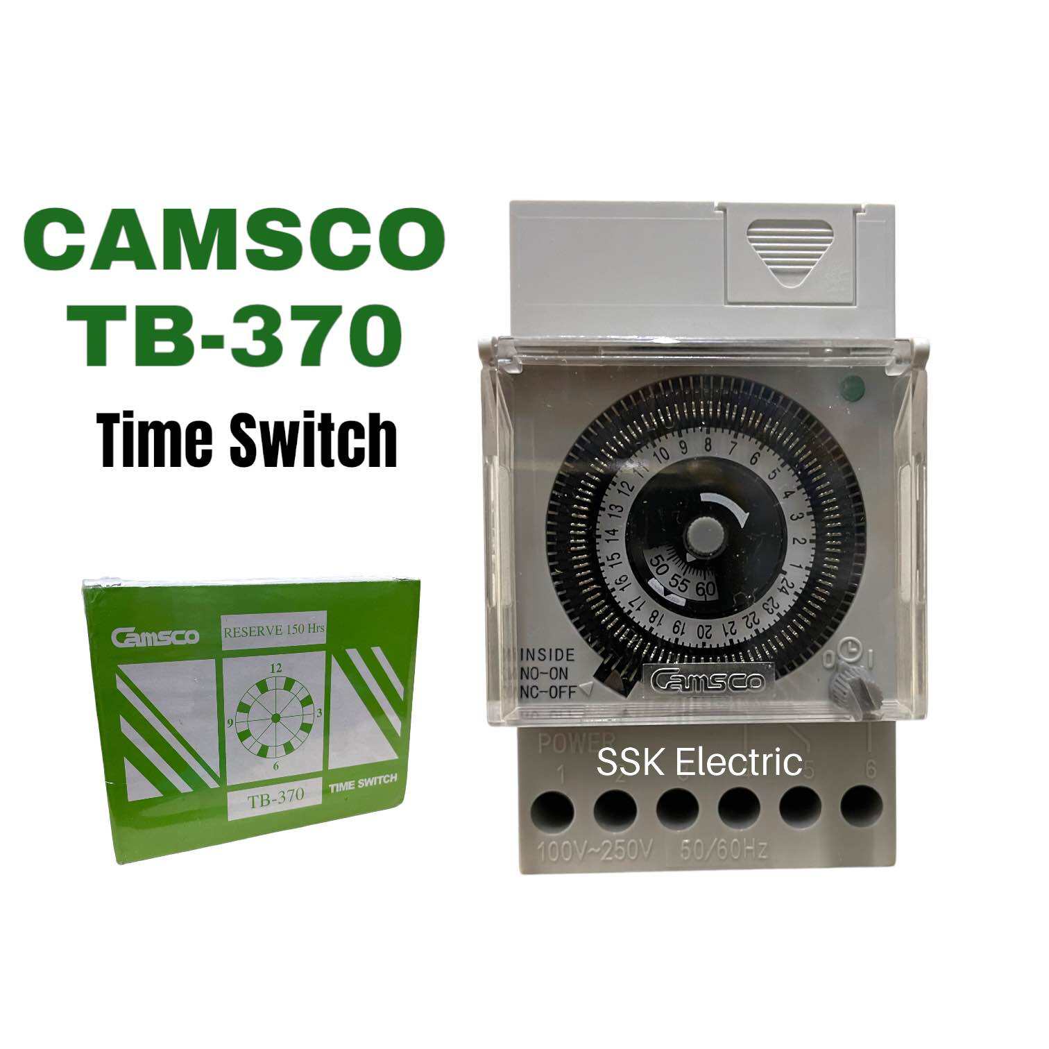 CAMSCO TB-370 TIME SWITCH | ssk electric | Lazada PH