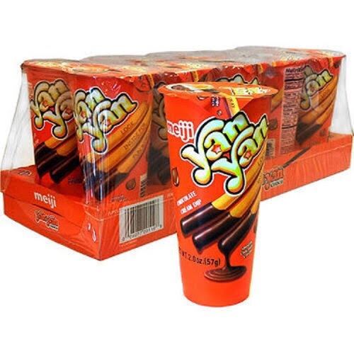 Yan Yan Creamy Chocolate Flavored Dip Biscuit Snack 10pcs, 59% OFF