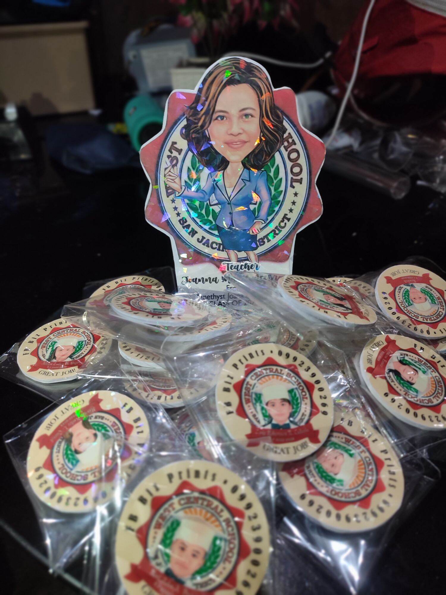 Customized Ref Magnet and Table Standee (Sintra Board) | Lazada PH