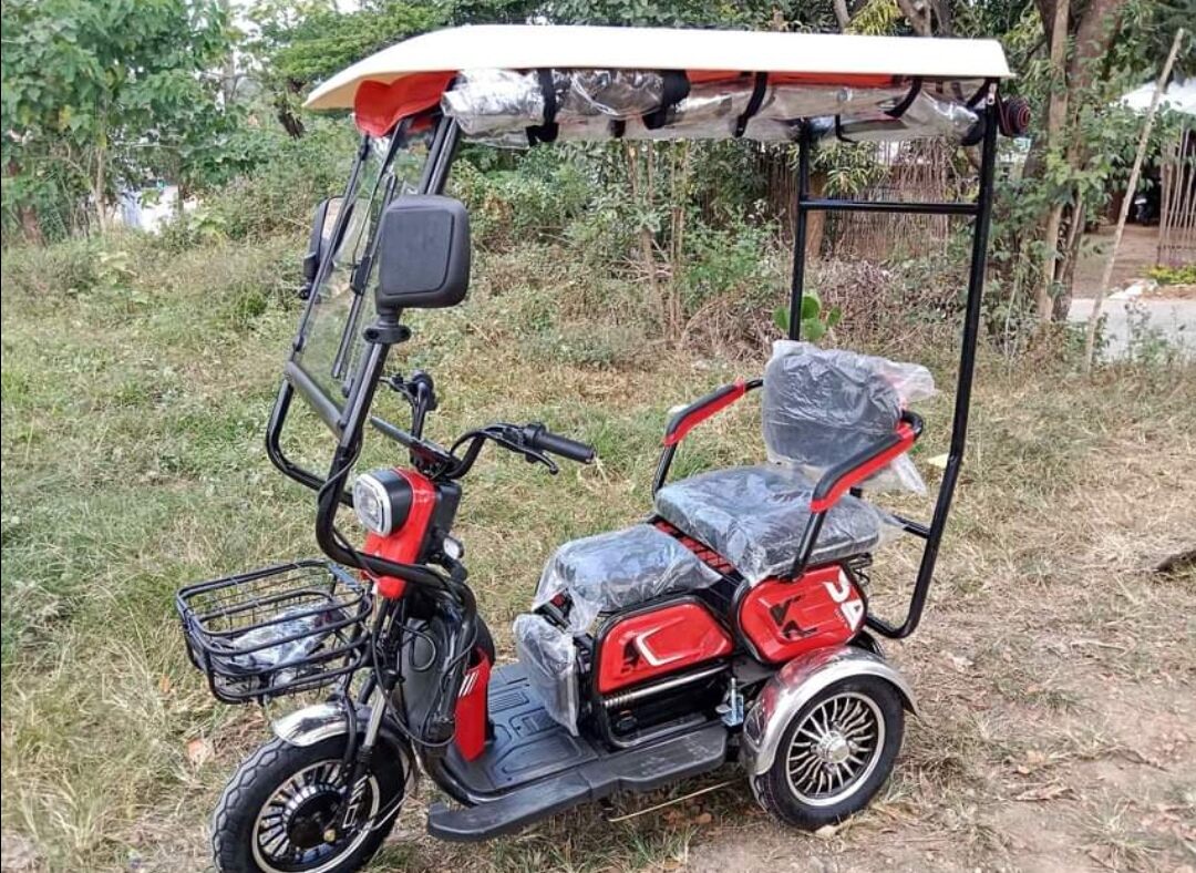 Cover Trapal for E-bike Super 001/001b Leather and Plastic Cover Tarapal for Back and Passenger ...