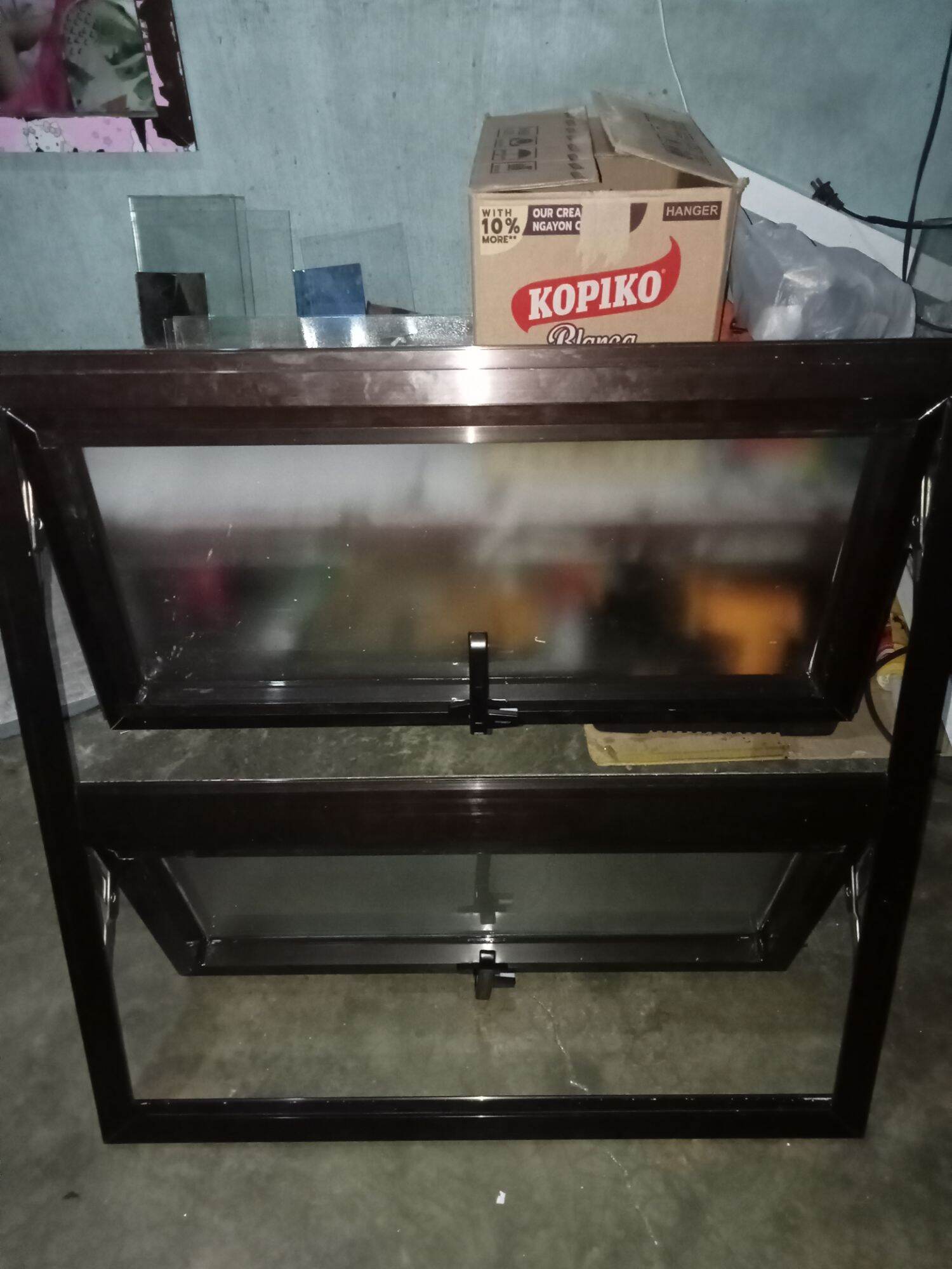 awning window two pannel 70cm x 70cm | Lazada PH