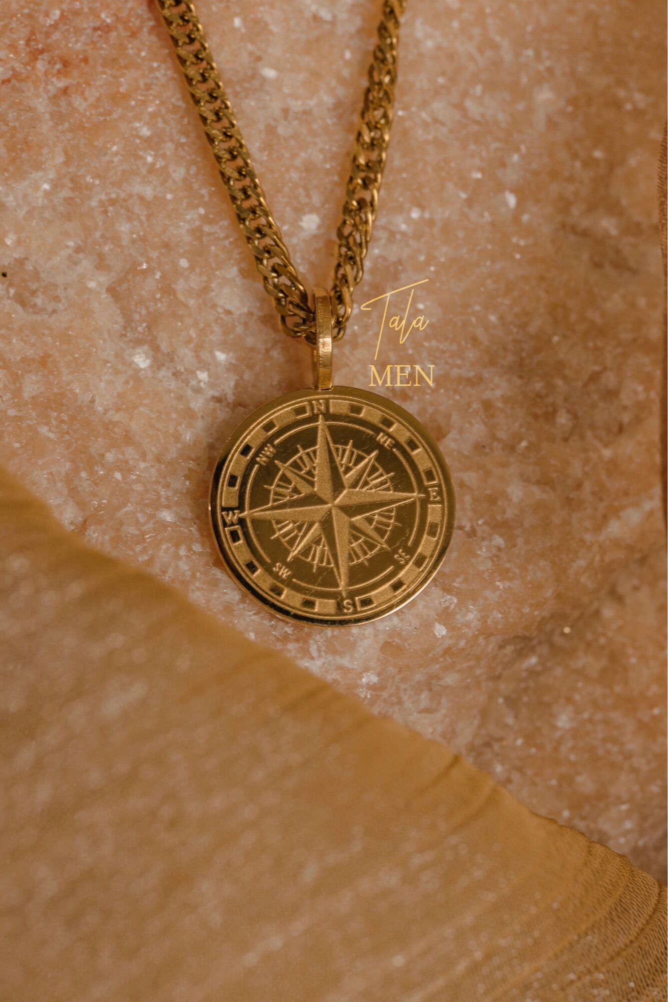 Tala by Kyla TBK Men Compass Necklace Plus Gift Box Set | Lazada PH