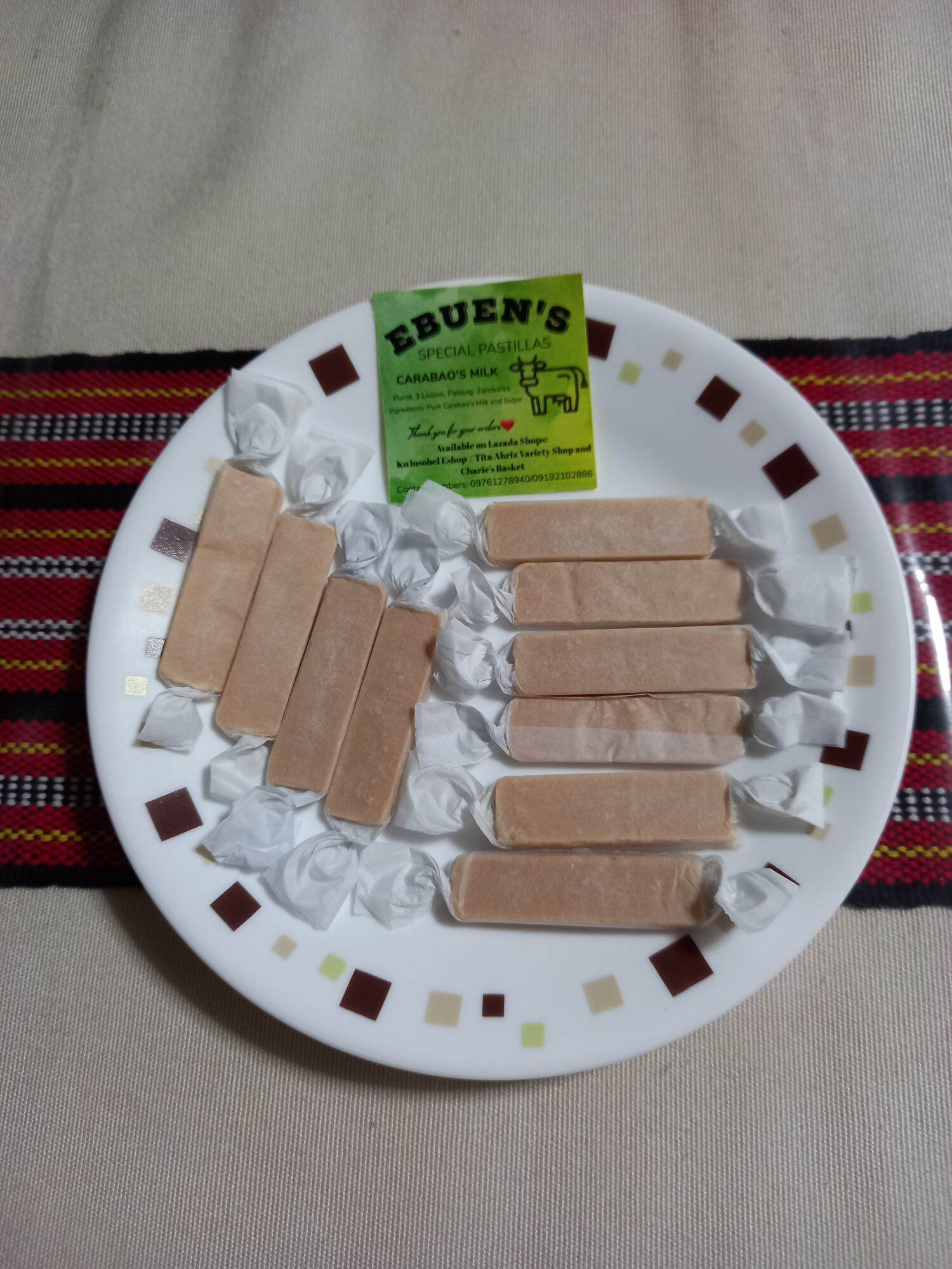 EBUEN'S SPECIAL PASTILLAS (CARABAO'S MILK) FROM IBA, ZAMBALES | Lazada PH