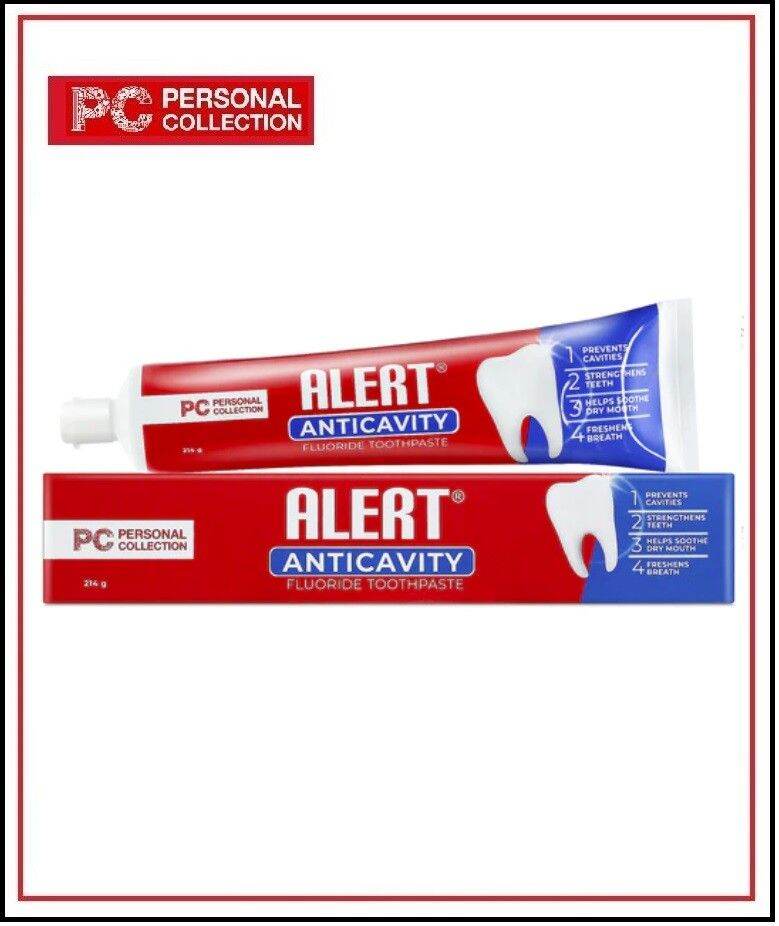 ALERT FLUORIDE TOOTHPASTE 160 G Personal Collection | Lazada PH