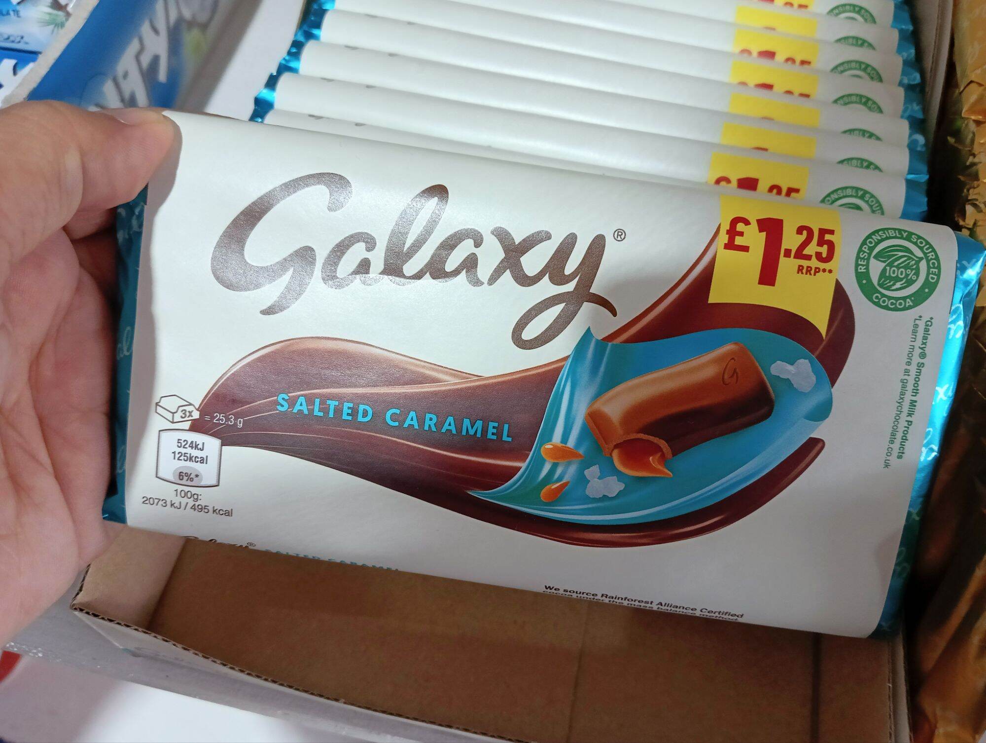 Galaxy Chocolate bar 100g with different flavors | Lazada PH