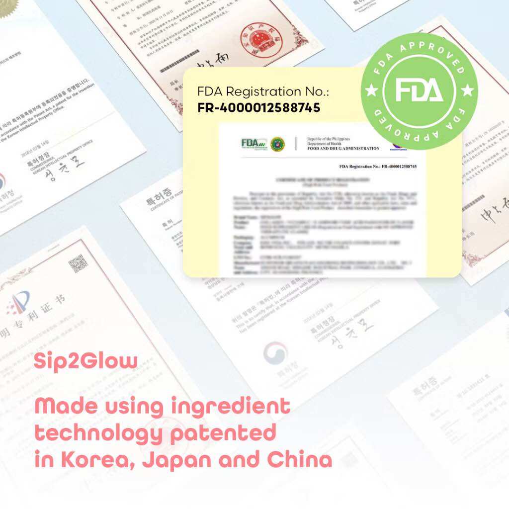 Sip2Glow Advanced Collagen Drink with Korean Collagen Tripeptide ...