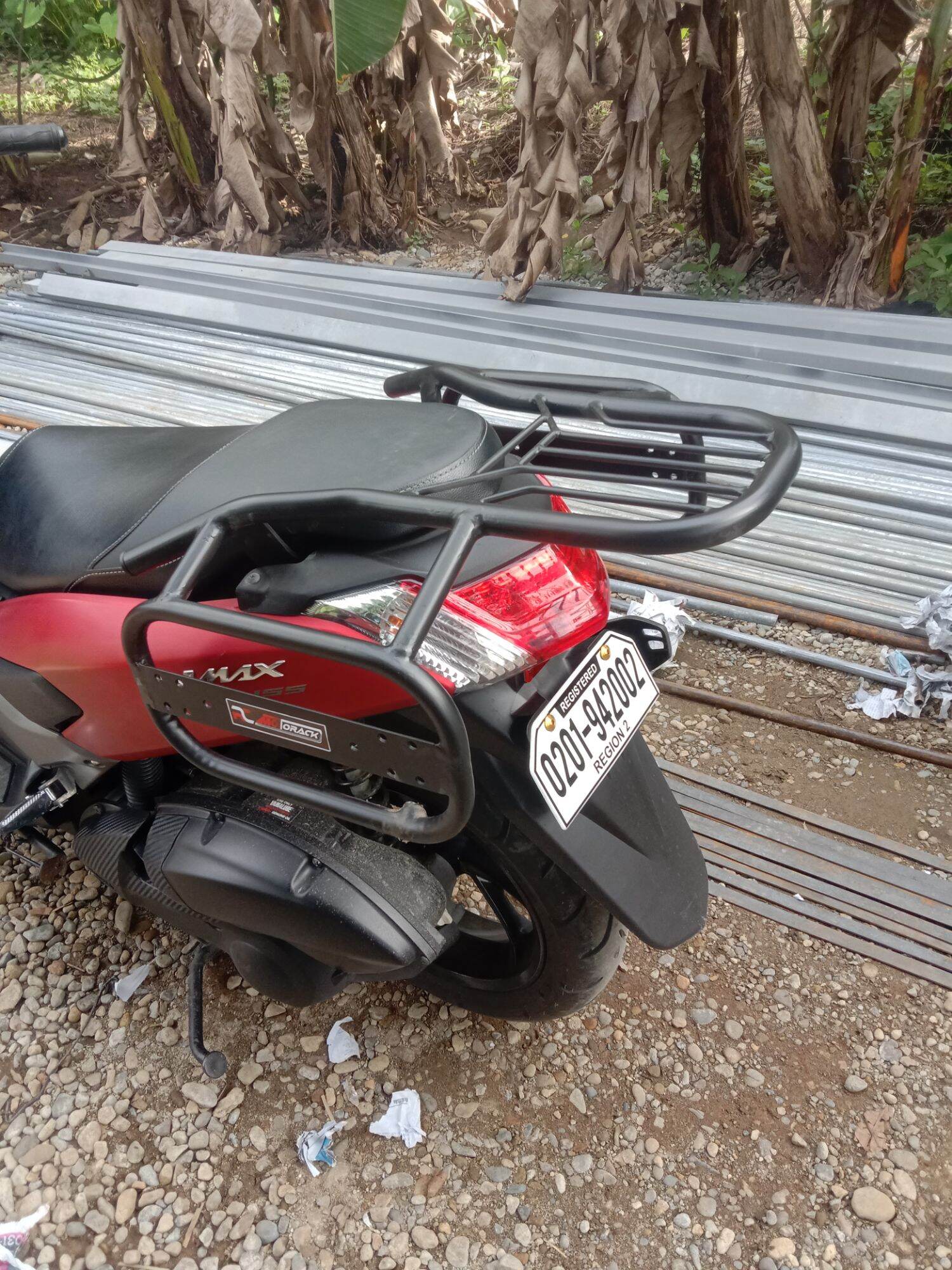 YAMAHA NMAX V1 -BRAKET BOX WITH SIDE PANNIER | Lazada PH