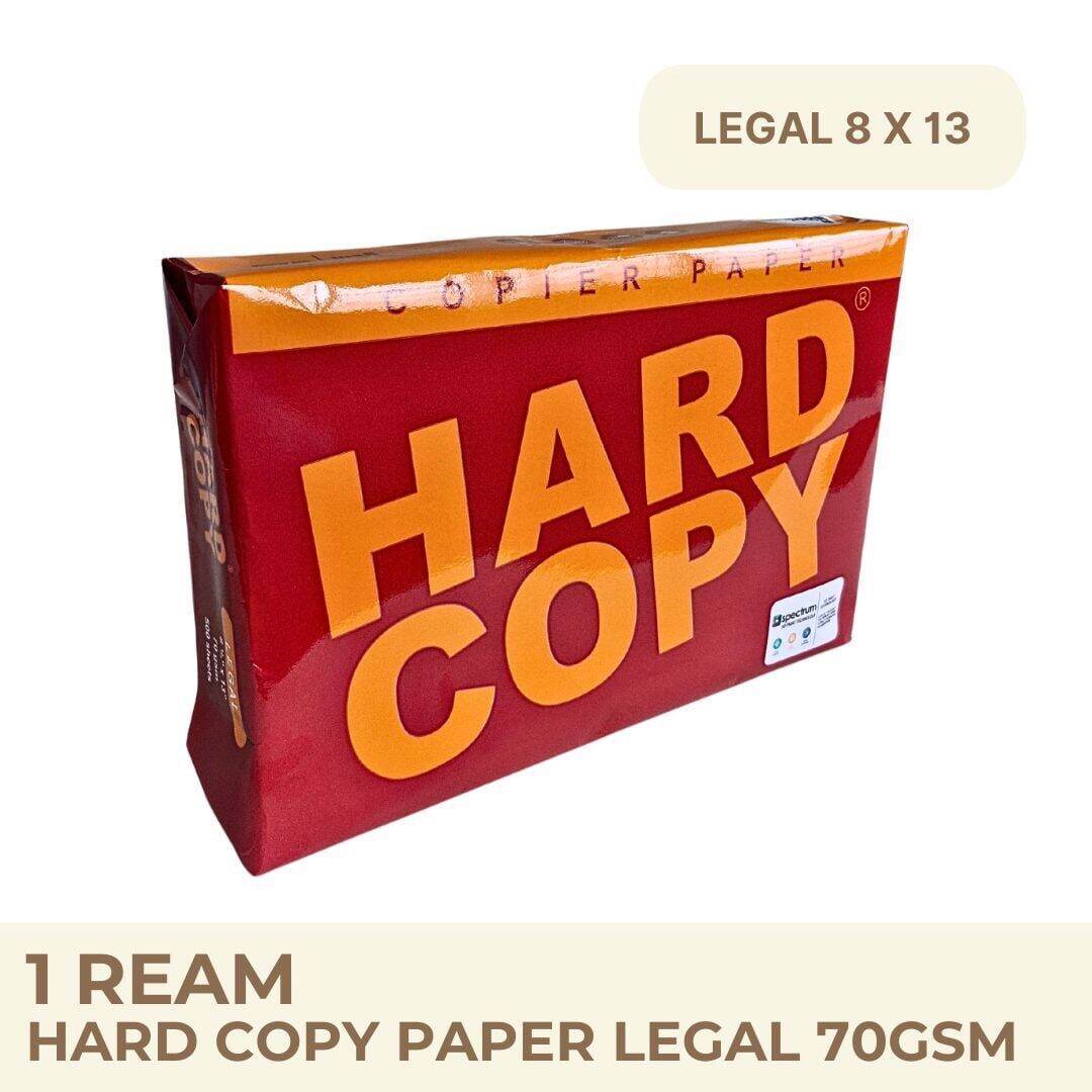 Hard Copy Bond Paper Long Short A4 70gsm & 80gsm 500 Sheets per Ream ...