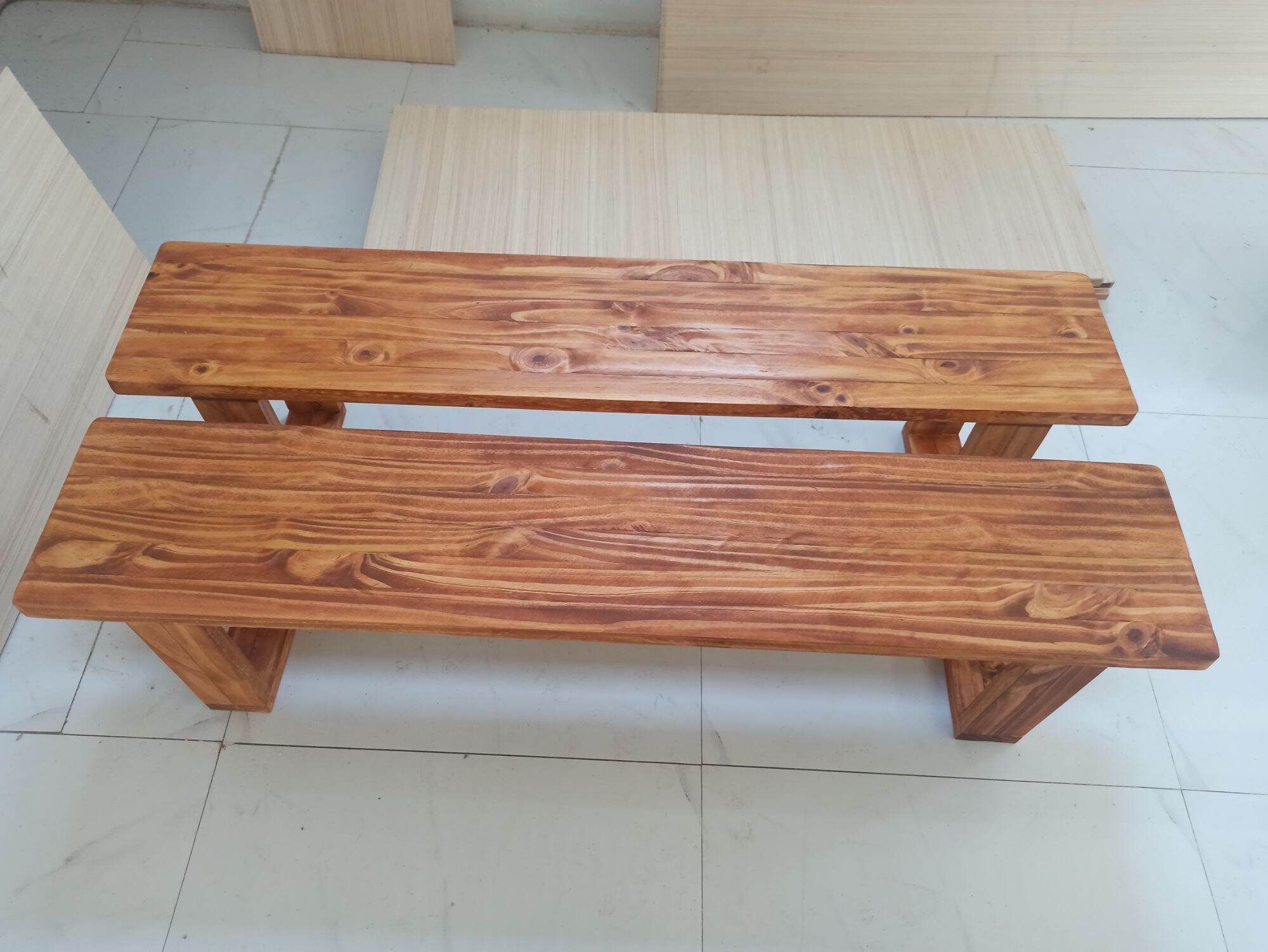 Wooden Bench Long Chair Modern Nordic Dining | Lazada PH