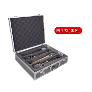 Reinforced One-to-Two-to-Four Wireless Microphone Aluminum Case ...