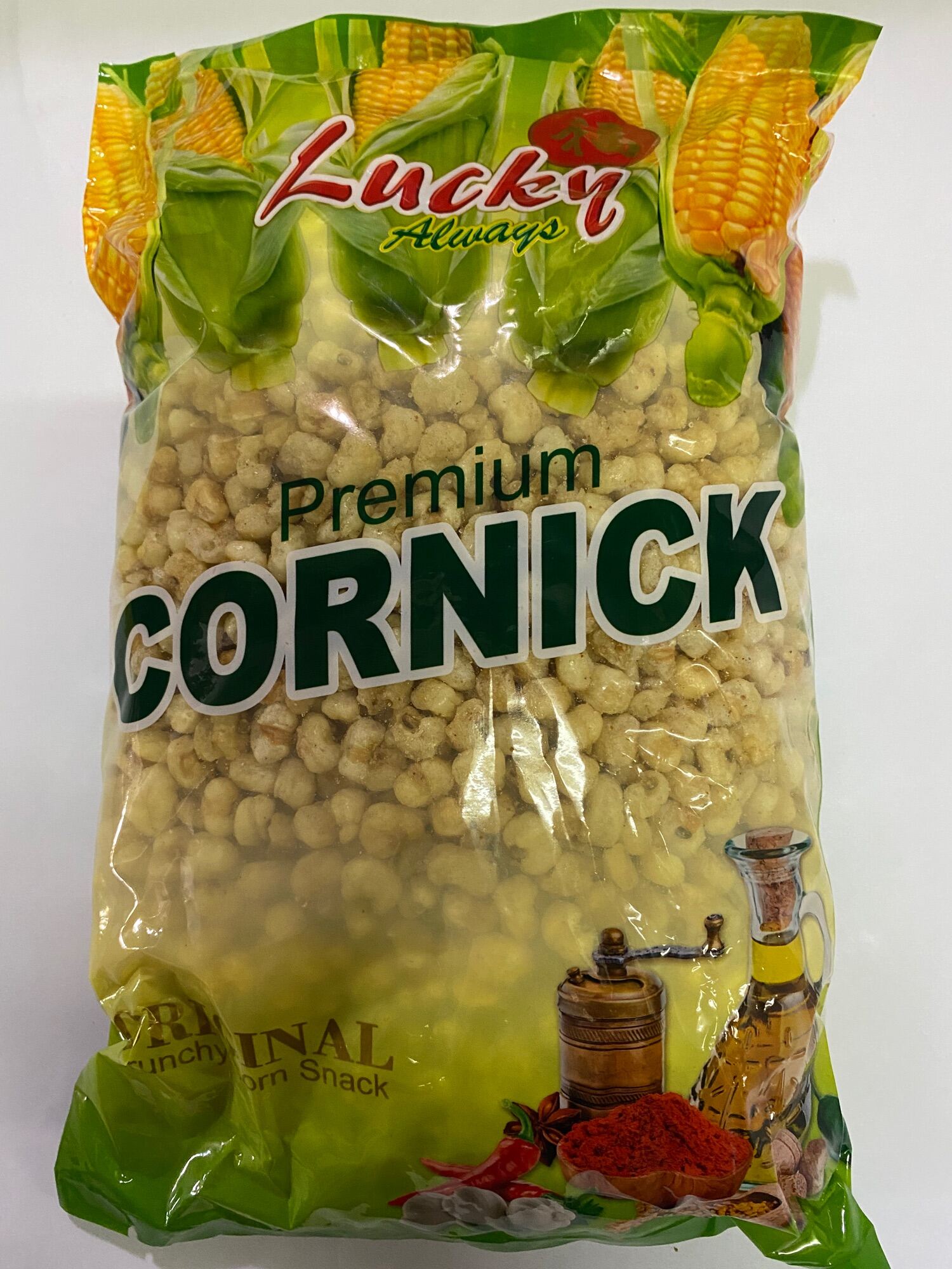 Original Crunchy Corn Snack -CORNICK (700grams Premium Cornick BBQ Flavor)For your kutkutin time ...
