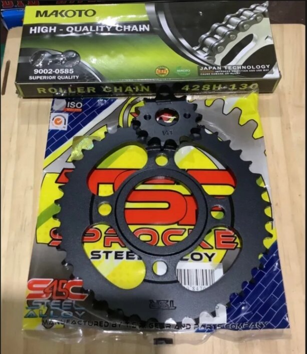 EURO GTX-150 SPROCKET SET MAKOTO 428-51/14T | Lazada PH