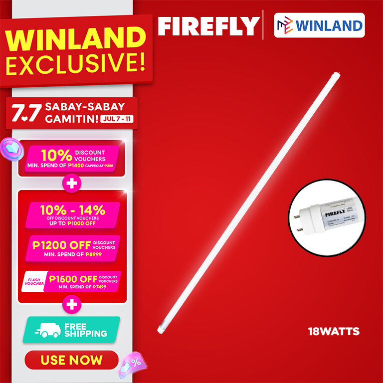 Firefly by Winland T8 Tube-Double-Ended (18W / 220-240V) Daylight ...