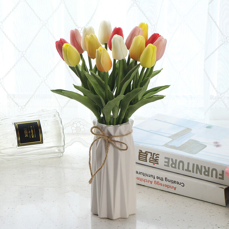 Tulip Artificial Flower Living Room Decoration Bouquet Artificial ...