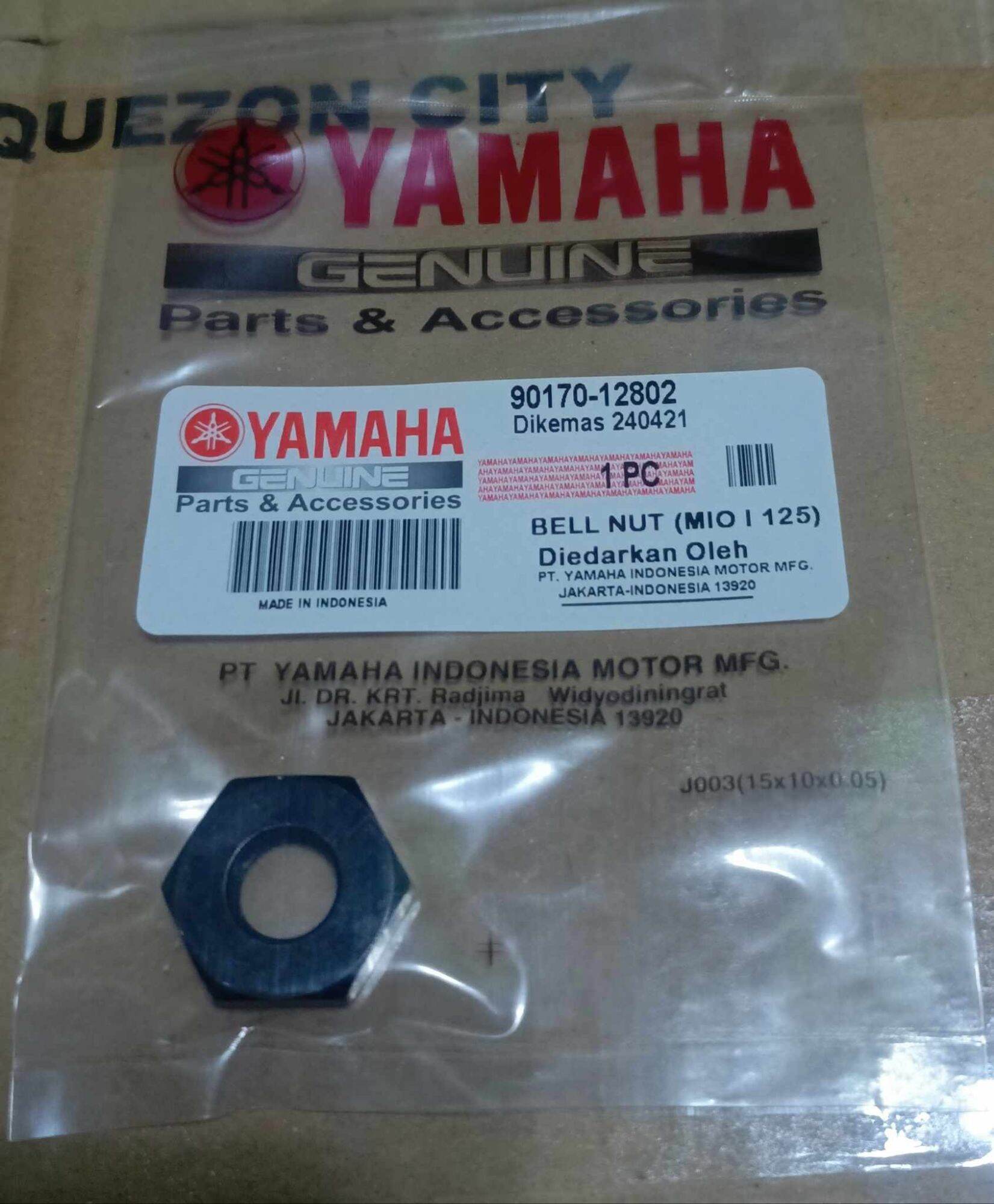 Yamaha Genuine Bell Nut for (Mio Sporty & Mio i125) | Lazada PH