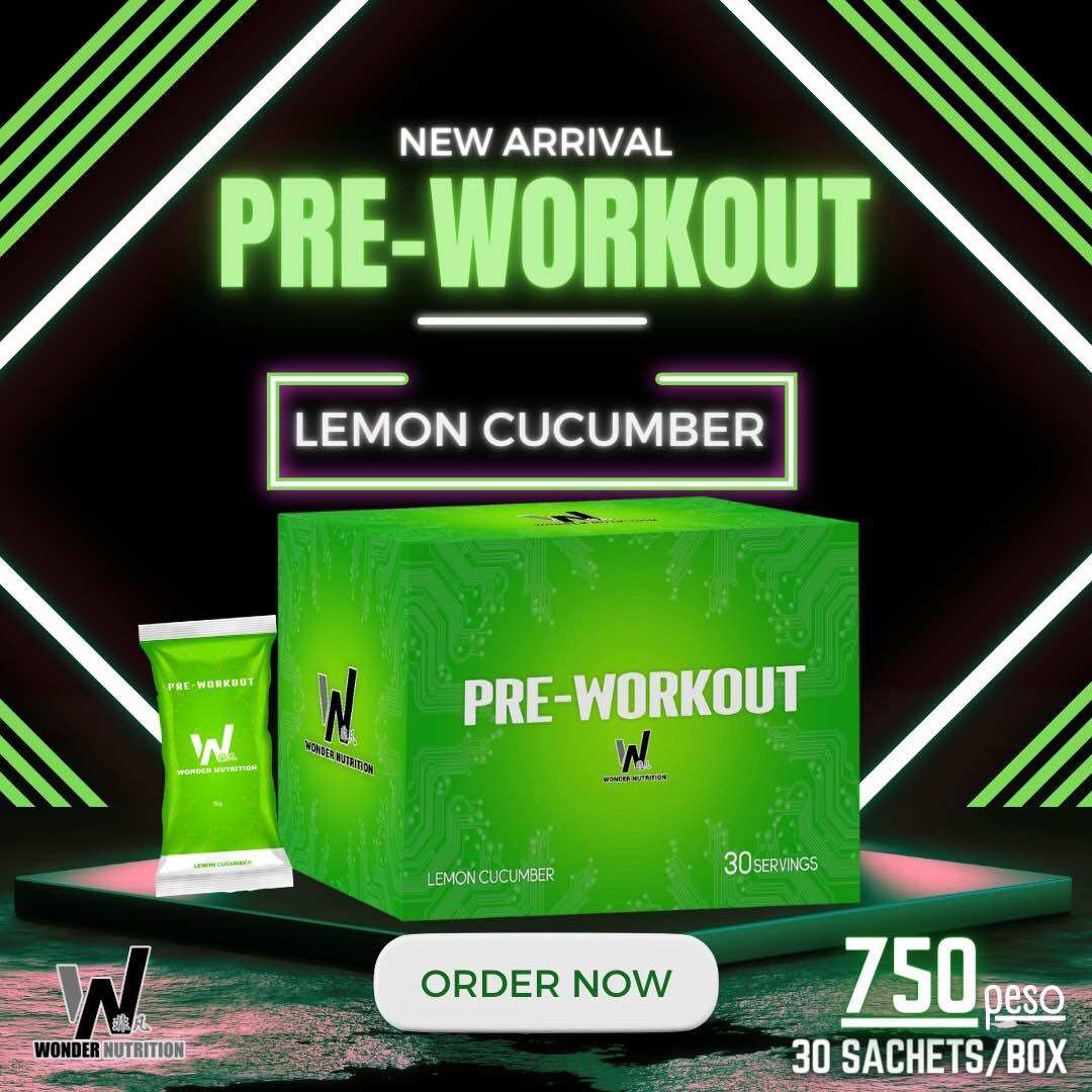 WONDER NUTRITION PREWORKOUT 35 SERVINGS | Lazada PH