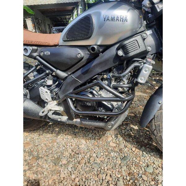 Yamaha Xsr 155 - Heavy Duty Belly Crash Guard with Powder Coating ...