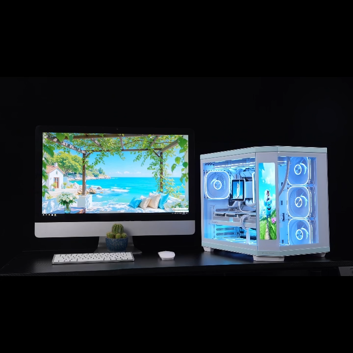 Acer Seaview Palace Pro PC Case With Screen Tempered Glass Micro ATX ...