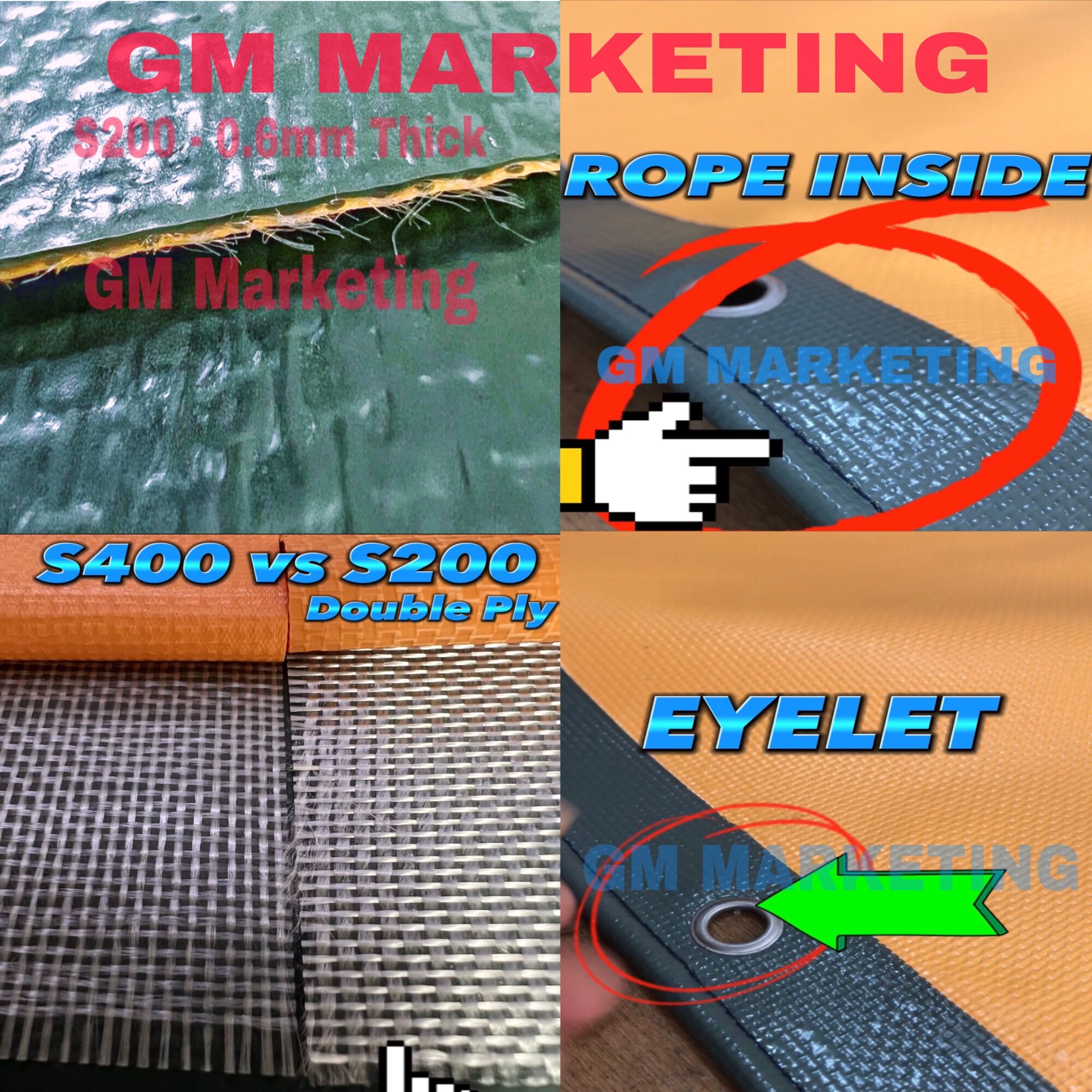 6ft x 12ft ORIGINAL MARUYAMA PG FLEX s200 | Lazada PH