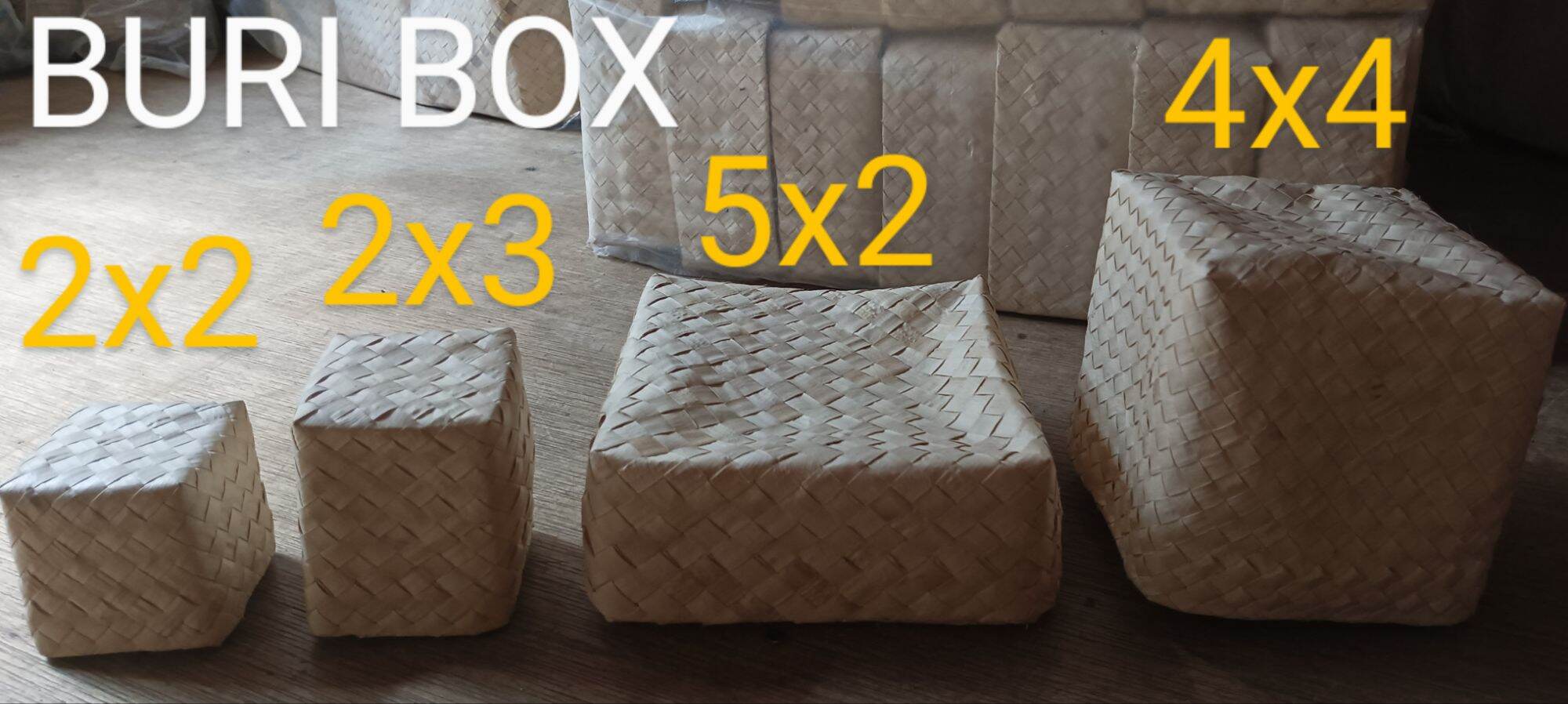 BURI BOX FOR SOUVENIRS (4 sizes) | Lazada PH