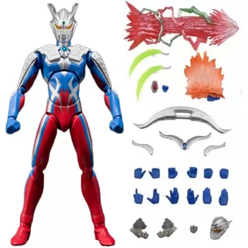 Ultraman Geed Act Ultimate Shining Golden Sairotliga SHF Dekai Super ...
