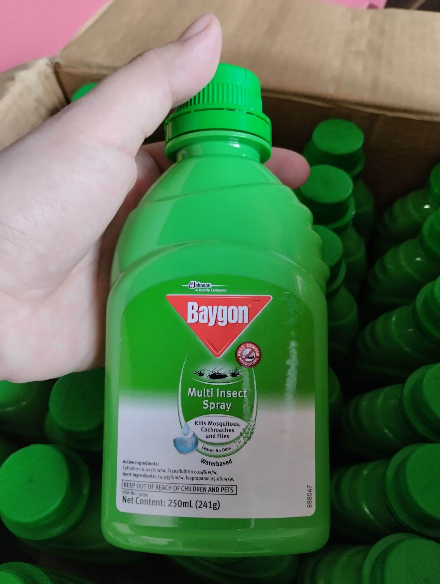 BAYGON MULTI INSECT KILLER REFILL (250ML) | Lazada PH