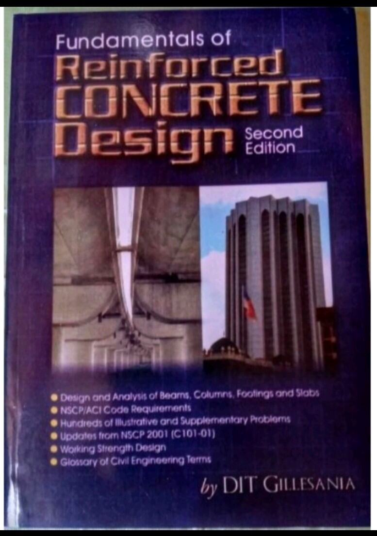 Fundamentals REINFORCED CONCRETE DESIGN by gillisania | Lazada PH