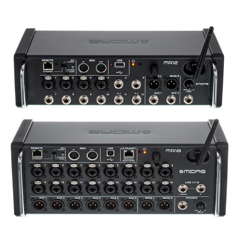 Midas Midas Mr18 MR12 Rack-Mounted Digital Mixer Professional Stage ...