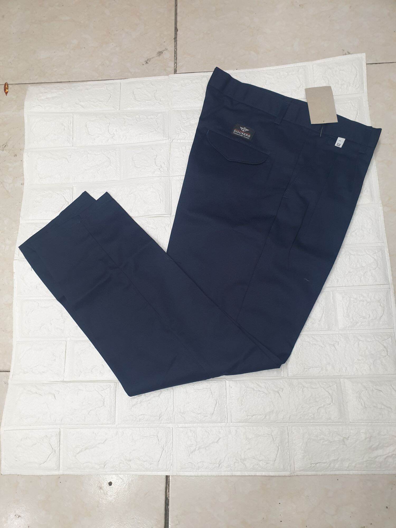 KHAKI/BLACK SLACKS/SEMI STRAIGHT/FORMAL WEAR/SOFT CLOTHING/ORIGINAL ...