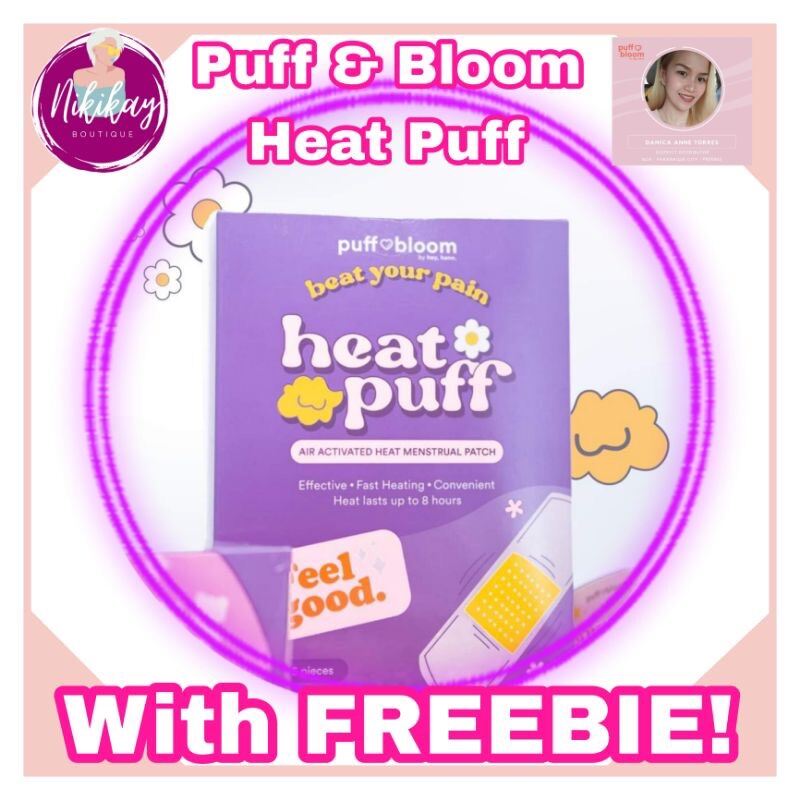 HEAT PUFF by Puff and Bloom 5 sheets | Lazada PH