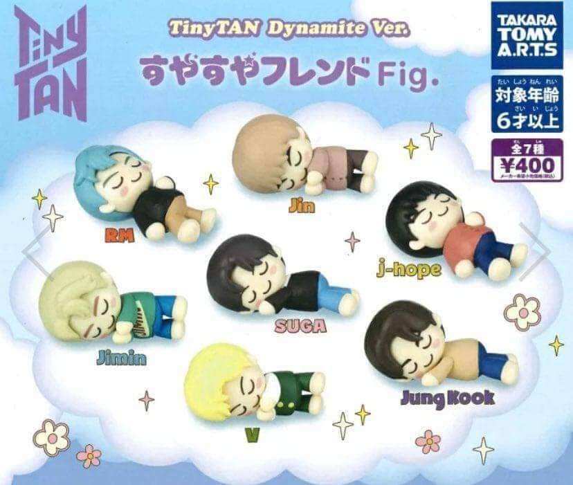 BTS Official Tinytan Sleeping Figure Idol and Dynite Version | Lazada PH