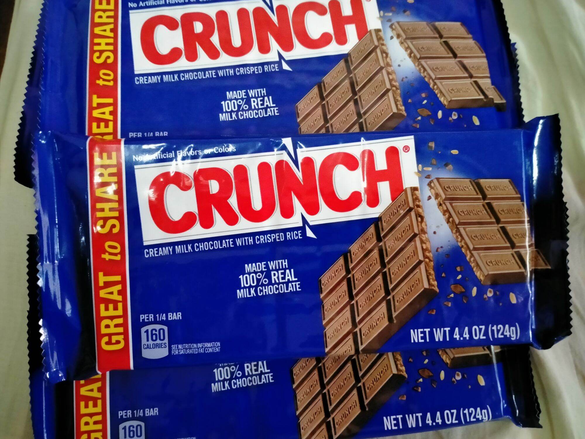 nestle crunch chocolate bar 124g | Lazada PH