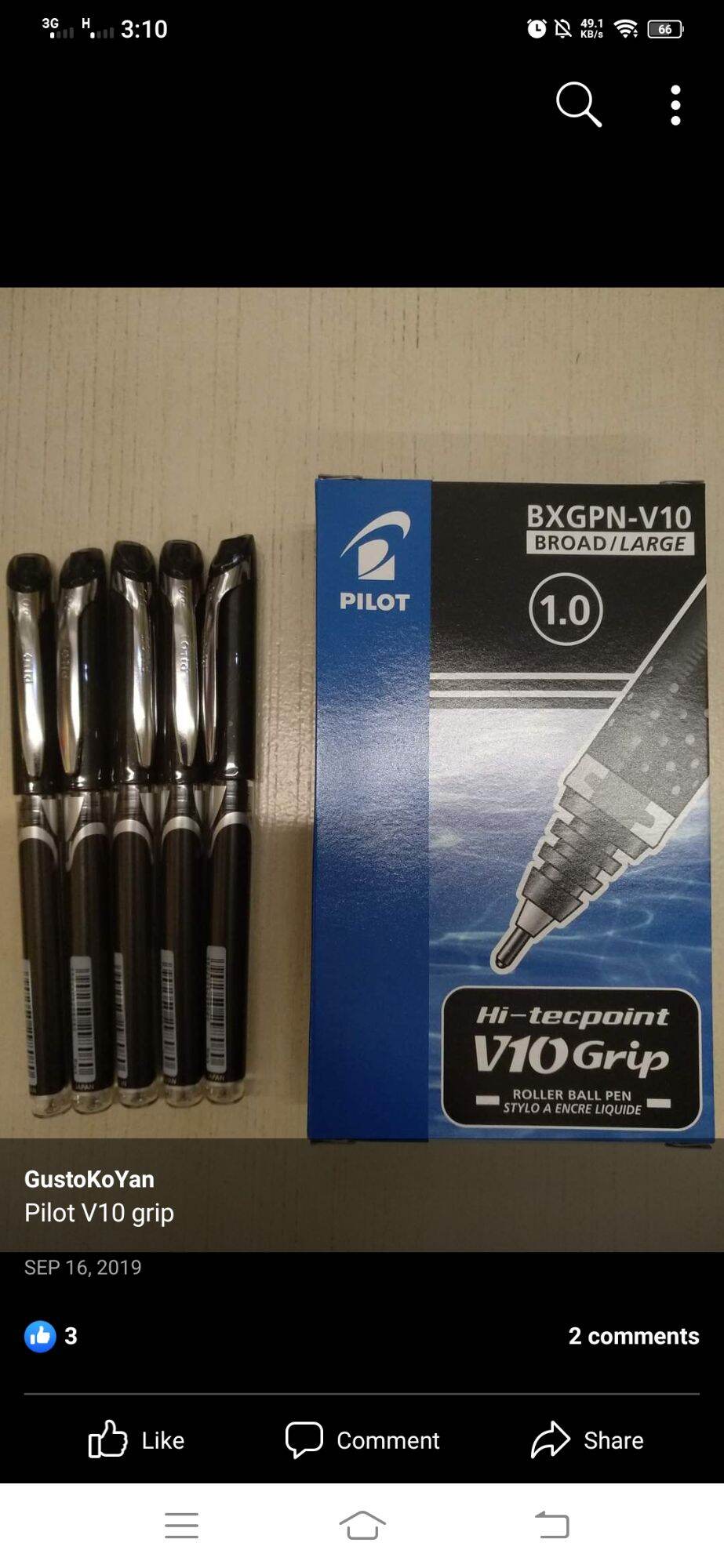 Pilot V10 hi techpoint 1.0mm sign pen sold per piece | Lazada PH