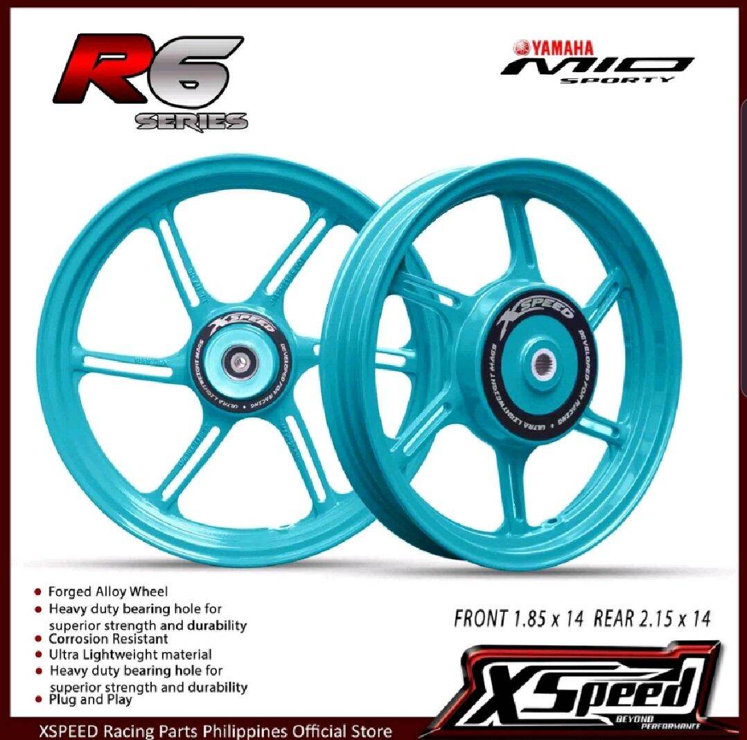 R6 Xspeed Motorcycle Mags Yamaha Mio Sporty/Soulty | Lazada PH