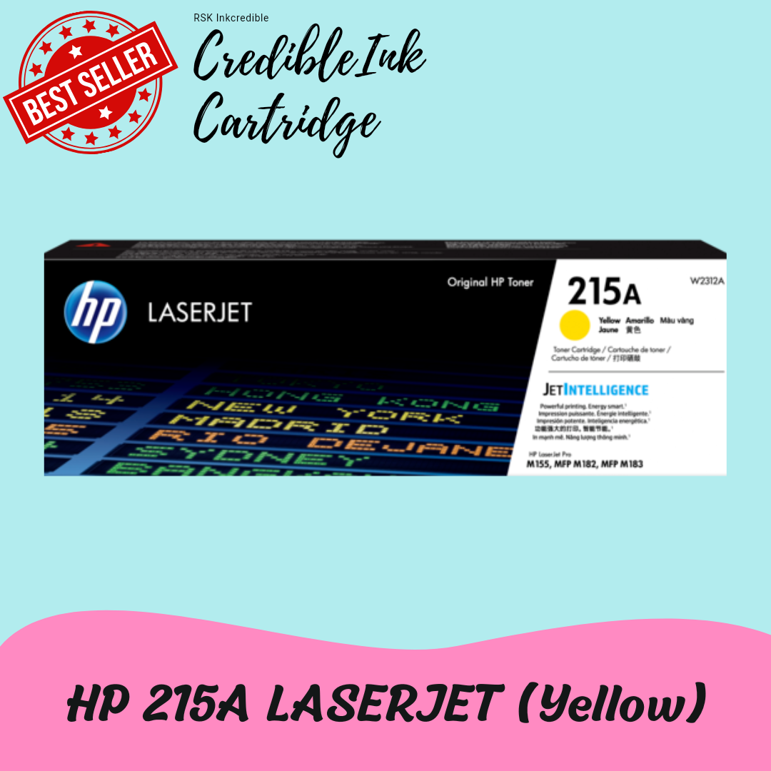 HP 215A Yellow Original LaserJet Toner Cartridge (W2312A) | Lazada PH