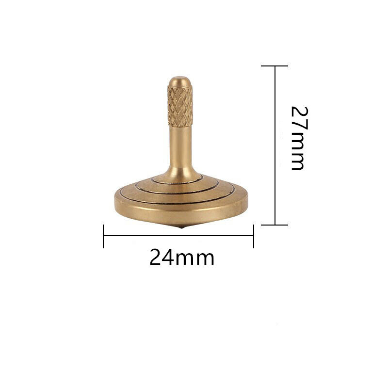 Gyroscope Inception Space Metal Brass Spinning Top Fidget Toys Gyro ...