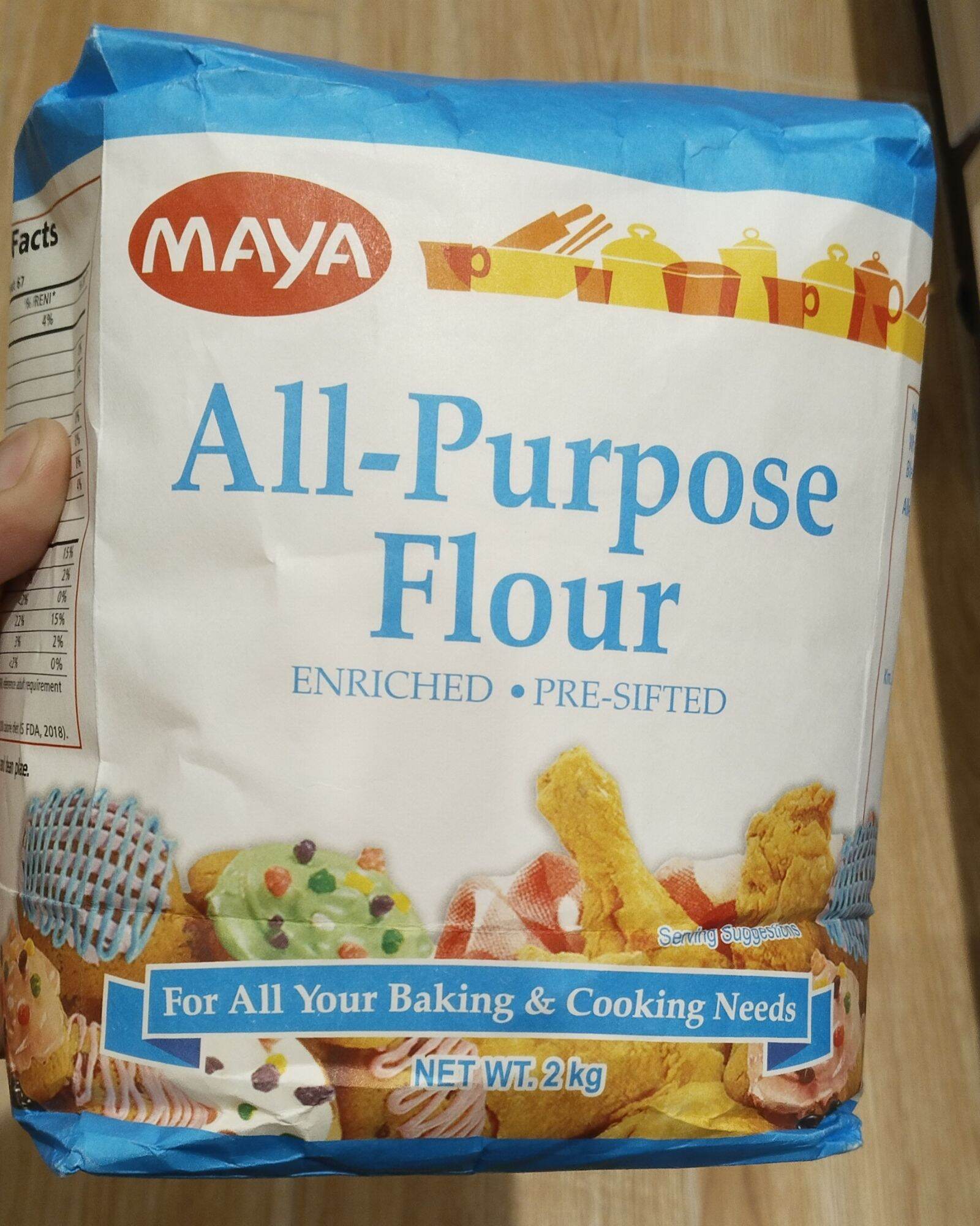 Maya All purpose flour #nriched Pre-sifted 400g 800g 2kg | Lazada PH