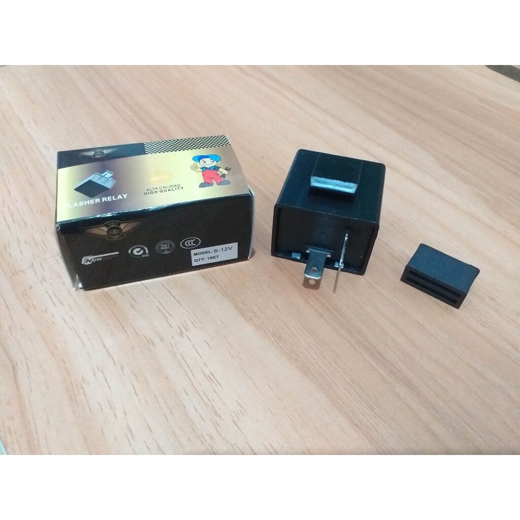 DTR Electronic Flasher Relay WITHOUT SOUND For Hazzard Lights/LED ...