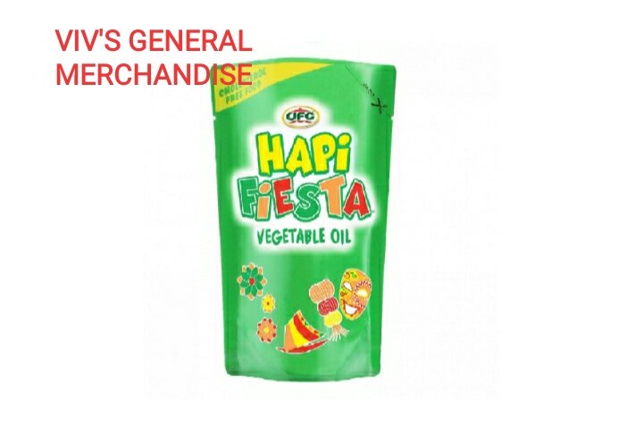 UFC Hapi Fiesta Vegetable Oil Pouch ( 1L ) | Lazada PH