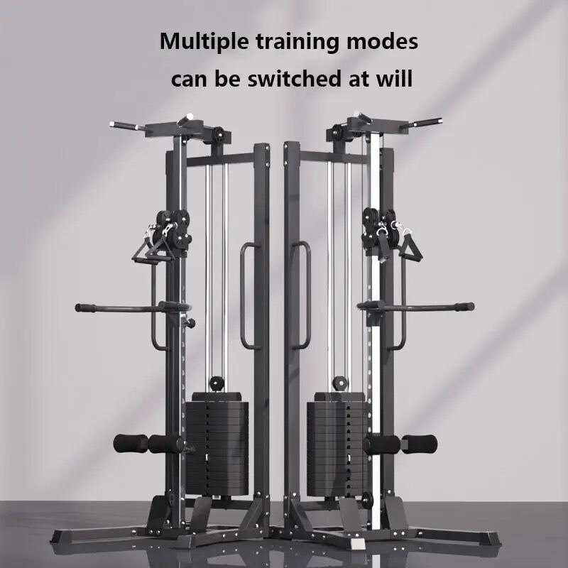 Cable Crossover Machine Home Gym, Wall Mount Cable Station with 165 ...
