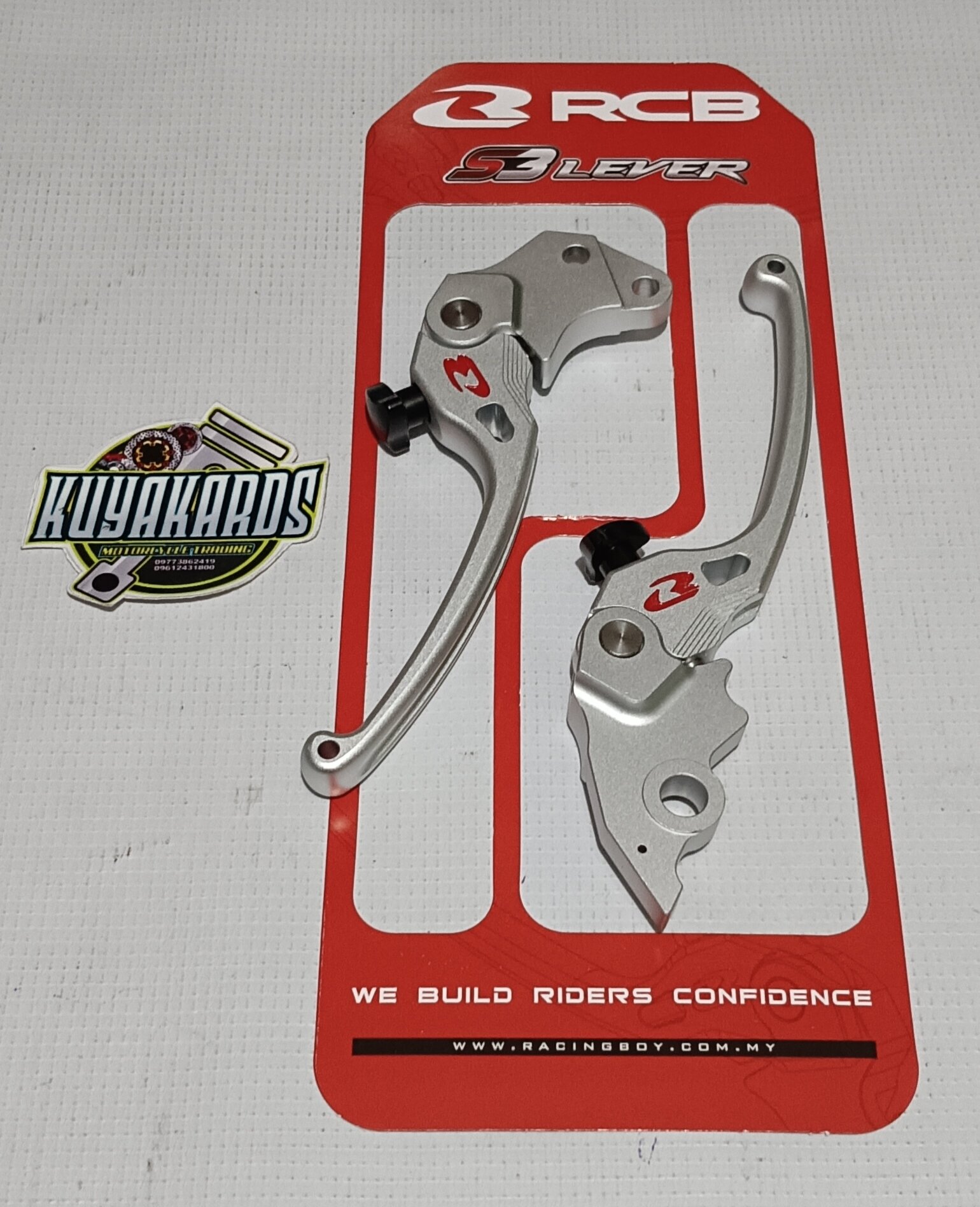 RCB S3 ALLOY LEVER SET HONDA CLICK 125/150