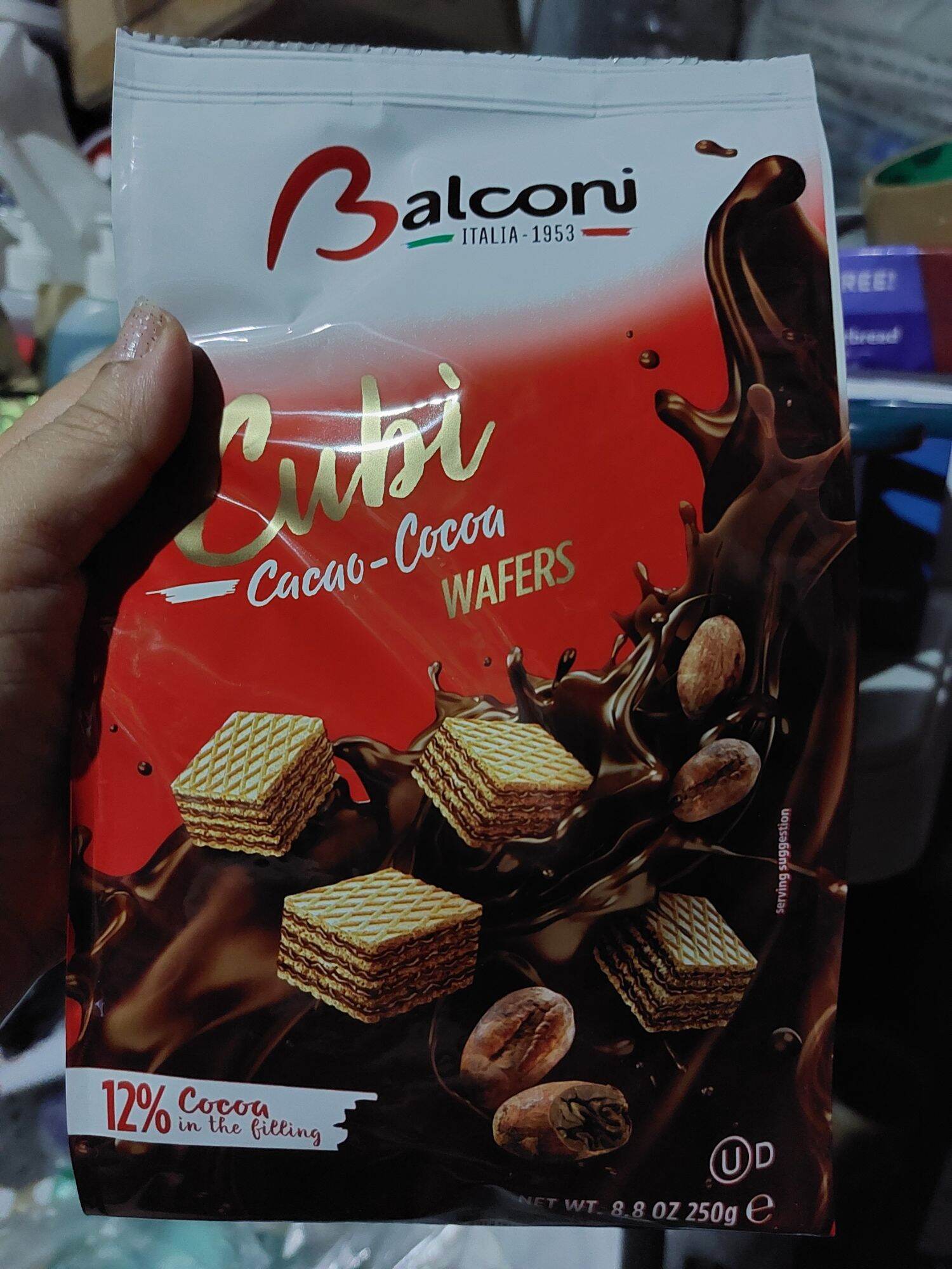 Balconi cubi wafers 250grams (imported) | Lazada PH