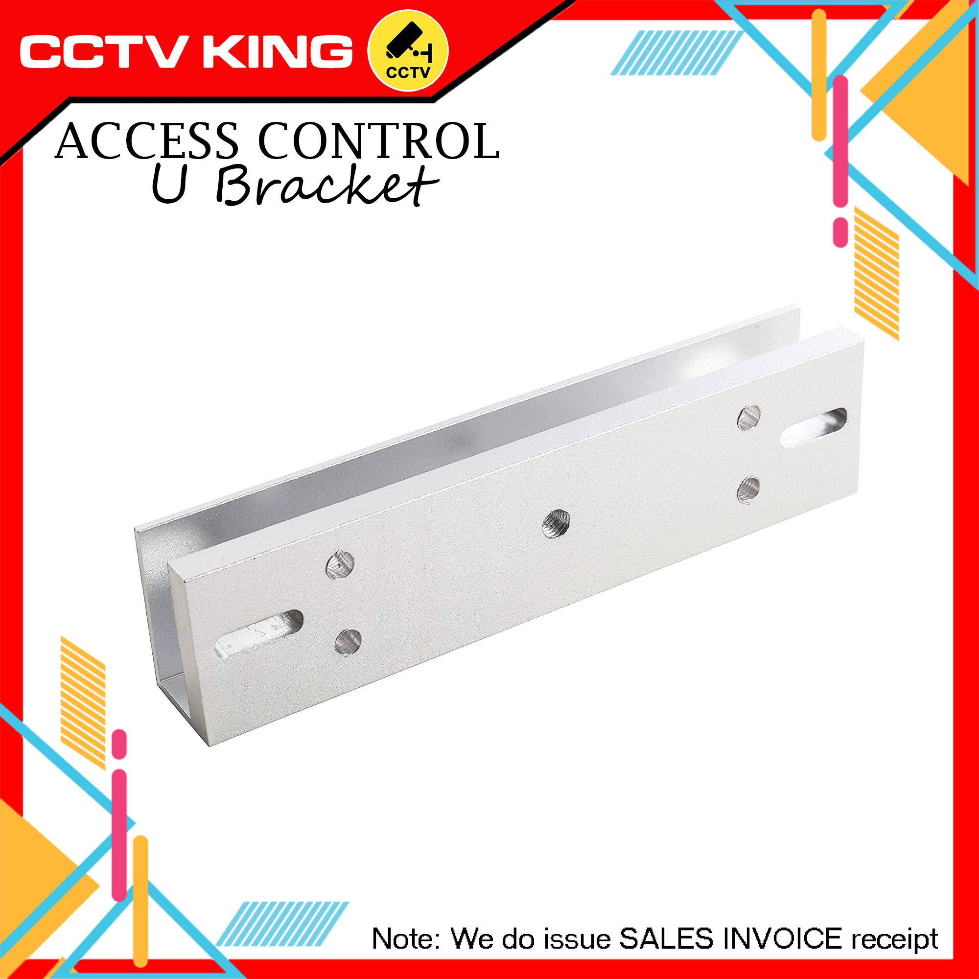 U Bracket for Door Access Control Magnetic Lock U Shape Bracket, Access ...