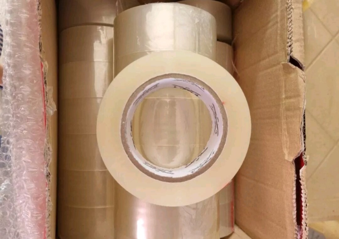 packaging tape clear 200 meters x 2 inches excellent quality